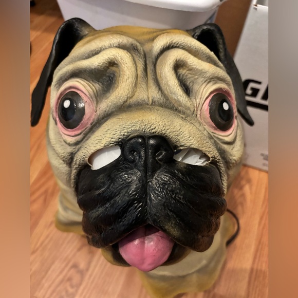 Other | Pug Latex Halloween Mask Heshe Is So Realistic Adult Size ...